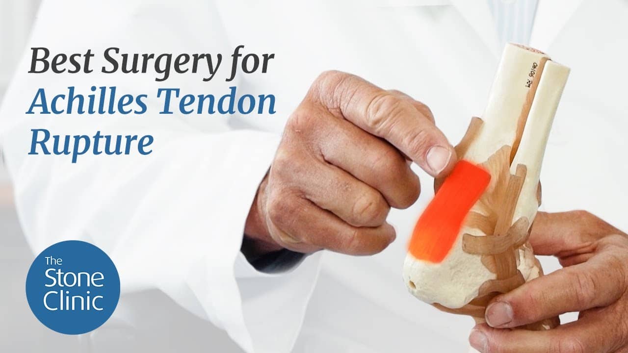 Achilles Repairs for Top Level Athletes